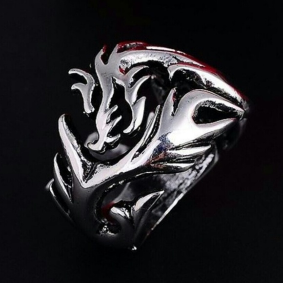 Accessories | New Mens Tribal Dragon Clan Ring Stainless Steal | Poshmark